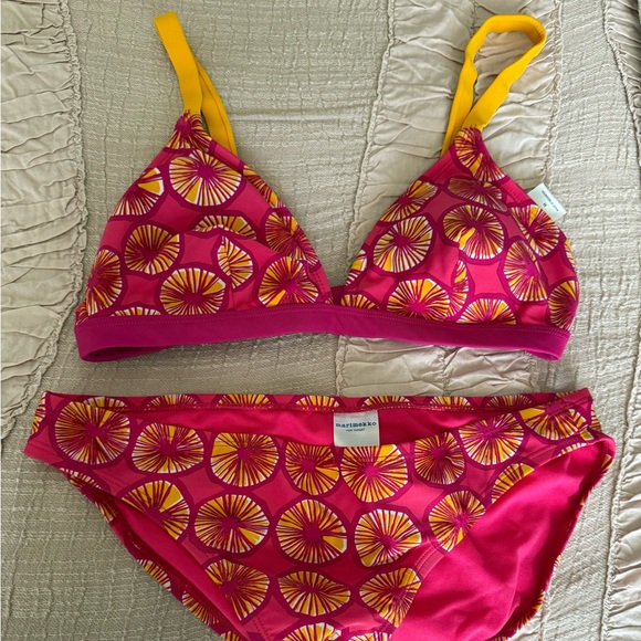 Marimekko | Swim | Marimekko For Target Bikini Top Bottom In Appelsiini ...
